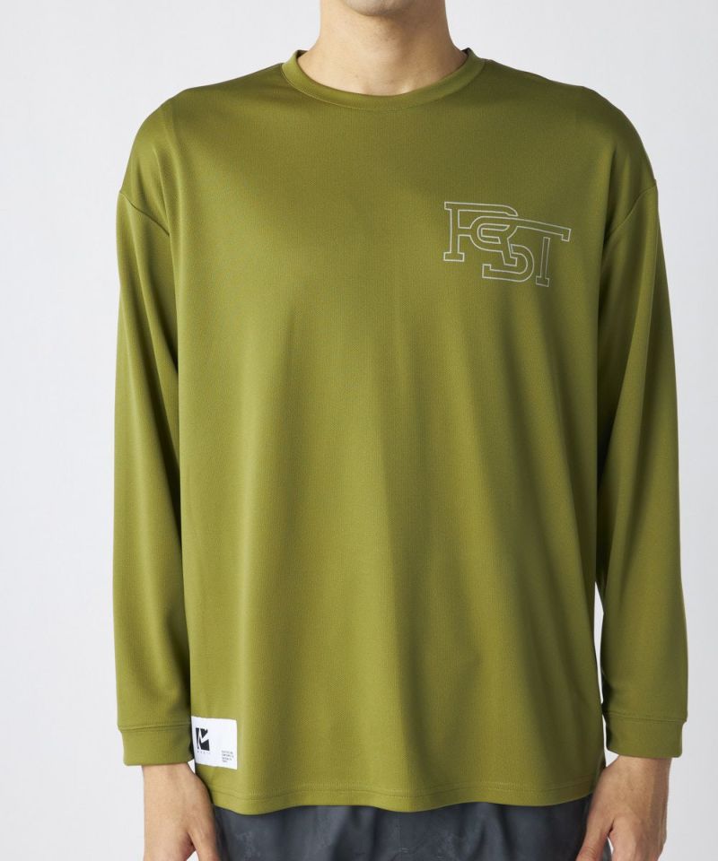 ラッシュガード 長袖 RUSTY 大きいサイズ メンズ 水陸両用 吸汗速乾